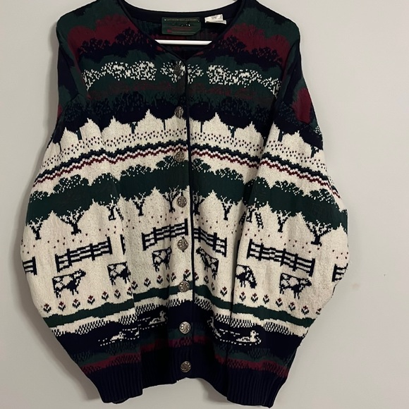 Northern Reflections | Sweaters | Vintage Northern Reflections Farm ...